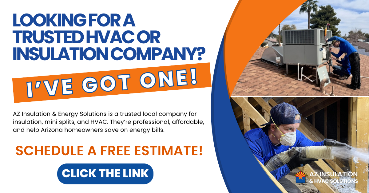 I Highly Recommend AZ Insulation & HVAC Solutions